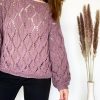 Leaf Sweater knitting pattern - TheKnitStitch